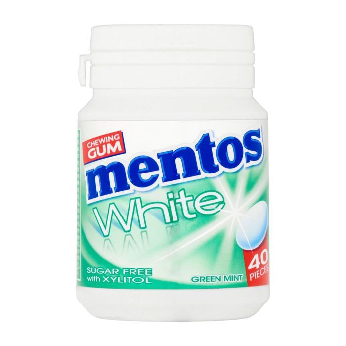 Mentos Chewing Gum Green Mint Bottle 60G (40 × 60g)